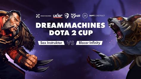 Sex Instructor Vs Blacer Infinity Dream Machines Dota 2 Cup Bo1 Youtube