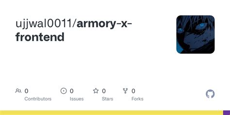 Github Ujjwal0011 Armory X Frontend