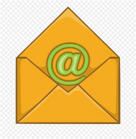 矢量黄色电子邮件PNG图片素材下载 图片编号7726359 PNG素材网