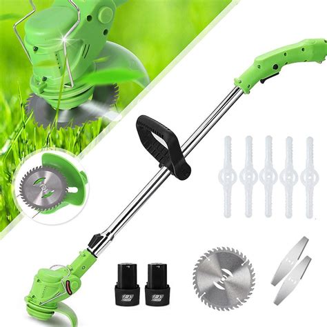 Buy Cordless Electric Grass Trimmer Garden Lawn Cutter Brush Mower