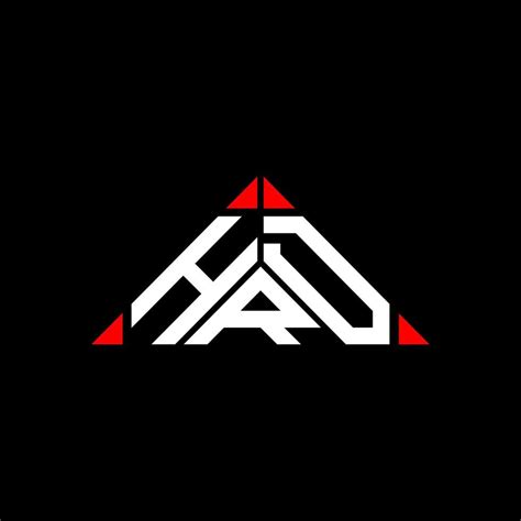 Hrd Letter Logo Creative Design With Vector Graphic Hrd Simple And