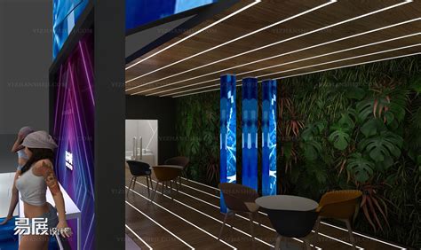12X9国芯展台模型 3DMAX2012 易展设计网