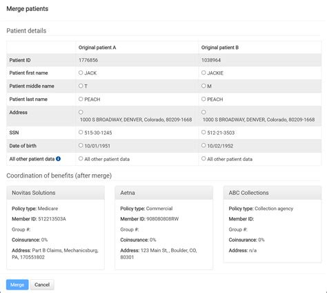 Duplicate Patient Records