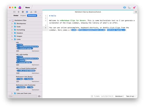 Markdown Clips Sean Osullivan