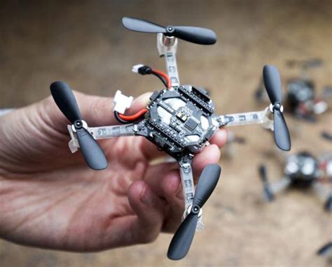 Mini Drone Swarm Explores Building Without Central Control Gps Mapping Or Memory Electronics