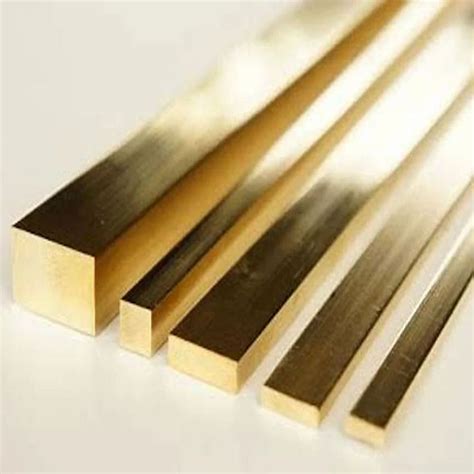 Square Brass Rod C36000 075 Inches Cz101 At ₹ 640kg In Bengaluru