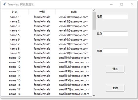 Python Gui 编程：tkinter 初学者入门指南——ttk 树视图 Treeview 知乎