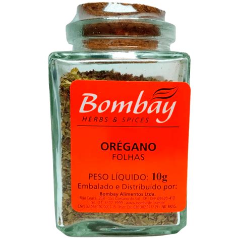 Orégano Bombay Vidro 10g