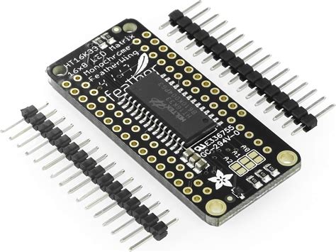 Adafruit 8x16 Led Matrix Featherwing Ohne Matrizen Amazonde Gewerbe Industrie And Wissenschaft