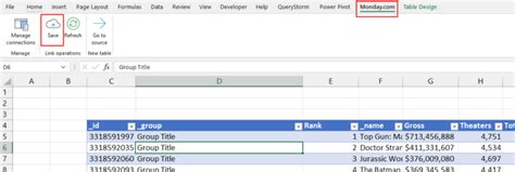 Sync Excel Tables And Boards With Ease Querystorm