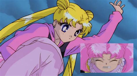 Usagi Spanking Chibiusa While Holding Underarm By Murenogranda On