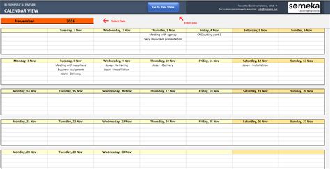 Automatic Schedule Planner From Excel List Spreadsheet Template