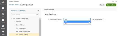 Configure Display Settings Per Website Orocommerce Orocrm And Oroplatform Documentation