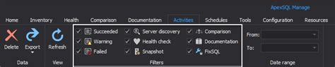 Track Sql Server Instance Activities In The Sql Manage Instance Software