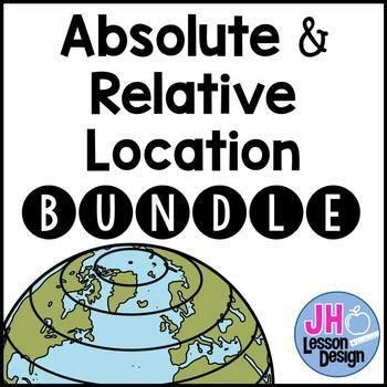 Absolute And Relative Location BUNDLE By JH Lesson Design TPT