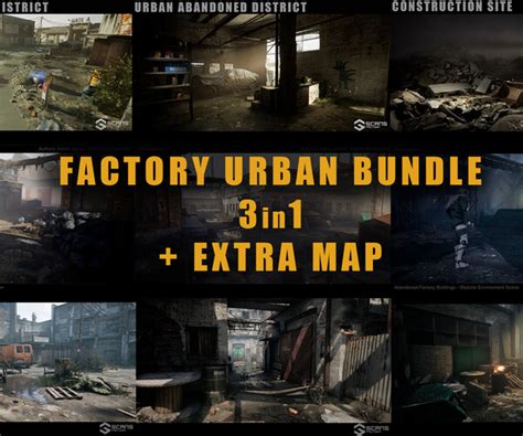 Artstation Bundle Abandoned District Game Assets