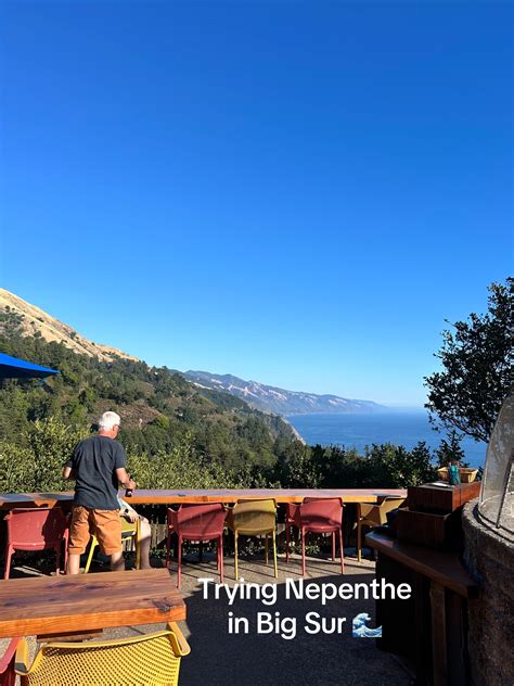 Nepenthe Restaurant Big Sur Ca California Beaches
