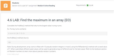Solved Complete The Findmax Method That Returns The