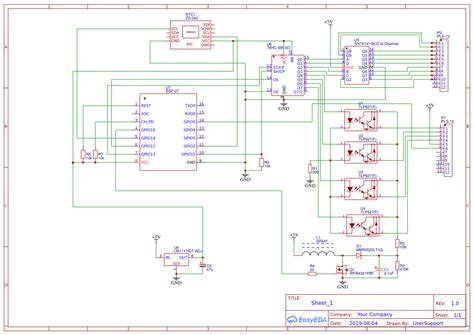 My Clock Platform For Creating And Sharing Projects Oshwlab