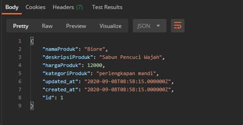 Instalasi Micro Framework Lumen Migration Dan Api Post Untuk Create