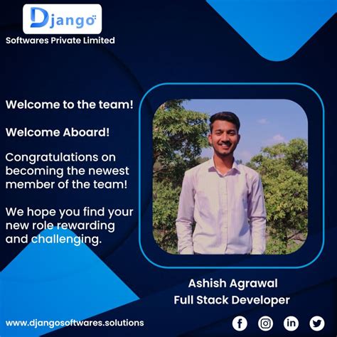 Welcome Djangoteam Innovationfirst Fullstackexcellence