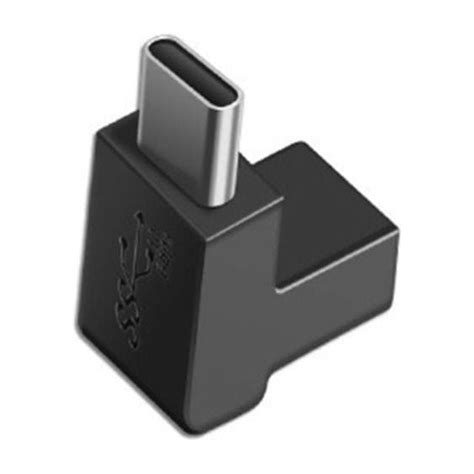 Elbow Degree Male To Female Usb Type C Gbps Av Converter Otg Adapter Up Male To Female