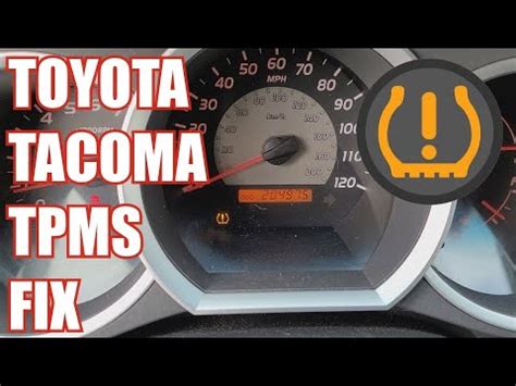 Toyota Tacoma Tpms Reset Tool