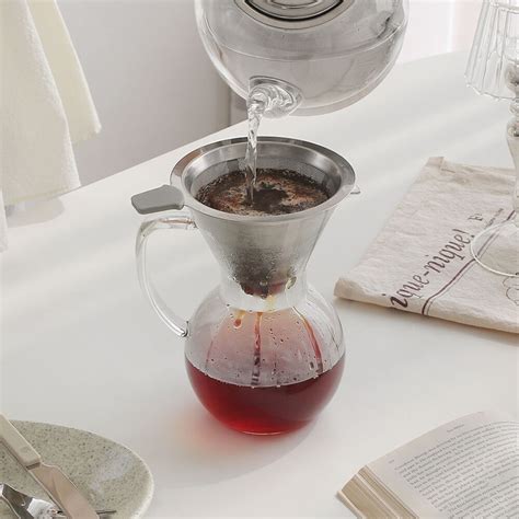 라운드 카라페 드리퍼세트 500ml 핸드드립 감도 깊은 취향 셀렉트샵 29cm