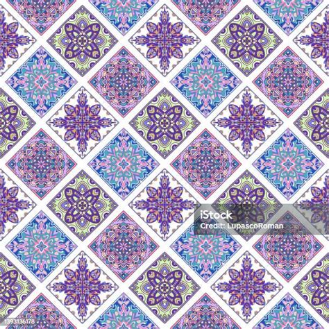 민족 부족 아가일 원활한 패턴 낙서 롬버스의 전통적인 보호 이캇 장식 벡터 추상 모자이크 기하학적 다이아몬드 모양 벡터 다채로운 배경 공예에 대한 스톡 벡터 아트 및 기타