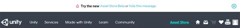 Asset Store V2 Unity Engine Unity Discussions