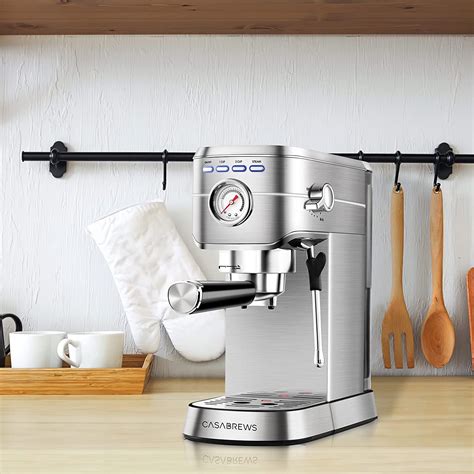 Buy Espresso Machine 20 Bar, Professional Espresso Maker with Milk ...