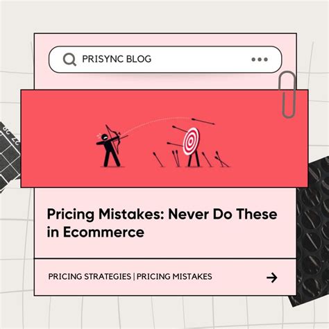 How To Avoid Common Pricing Mistakes For Ecommerce Prisync Dynamic Pricing Posted On The