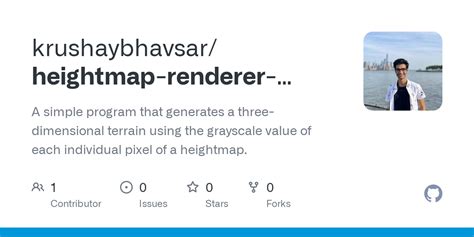 GitHub Krushaybhavsar Heightmap Renderer Processing A Simple Program That Generates A Three