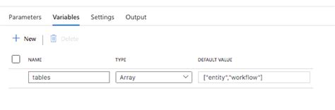 parameterise dataverse tables using azure data factory eax360