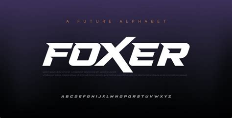 스포츠 현대 기울임 꼴 알파벳 글꼴입니다 기술 디지털 영화 로고 디자인을위한 타이포그래피 도시 스타일의 글꼴 프리미엄 벡터