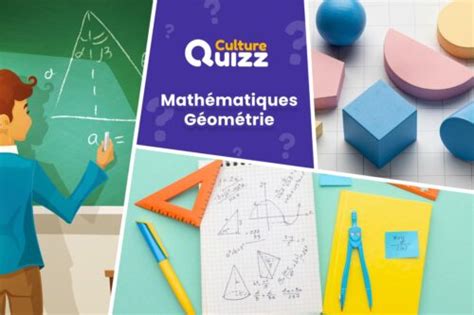 Quiz Maths Spécial Géométrie 1 Mathématiques Niveau Facile