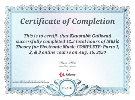 Kaustubh Gaikwad On Linkedin Udemy Course Completion Certificate