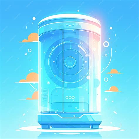 Premium Vector Portable Dehumidifier With Automatic Humidity Control