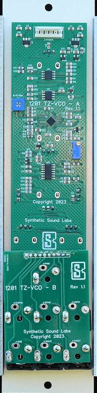 Thru Zero Vco Model 1201 Synthetic Sound Labs