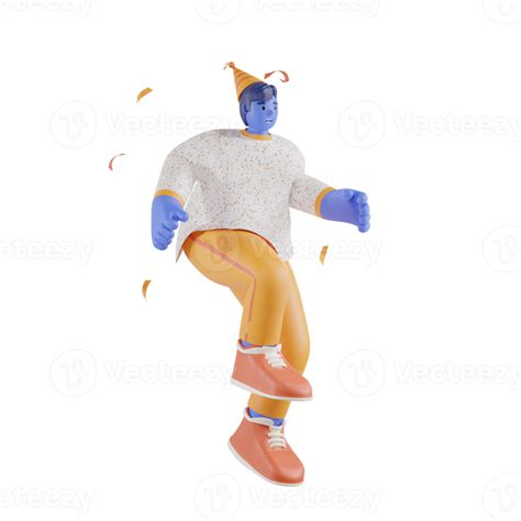 3d Party People Celebrate With Dancing 14972680 Png