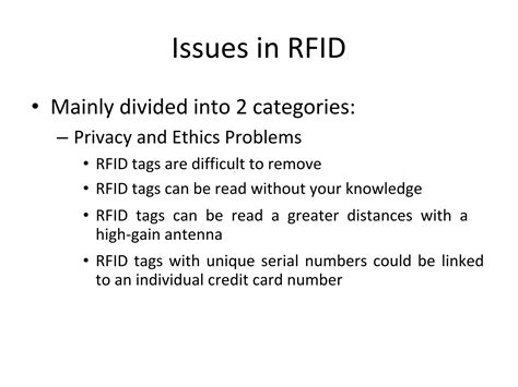 Radio Frequency Identification Technology In Iot Ppt