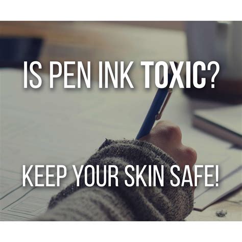 Can Pen Ink Damage Your Skin Risks Of Writing On Skin Don Corgi
