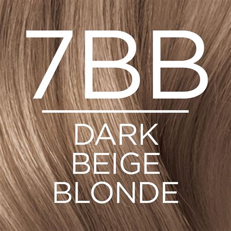 Loreal Paris Excellence Creme 7bb Dark Beige Blonde Hair Color Pack