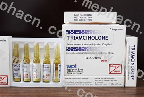 Triamcinolone Acetonide Injection 80mg 2ml Triamcinolone Acetonide Injectable Suspension