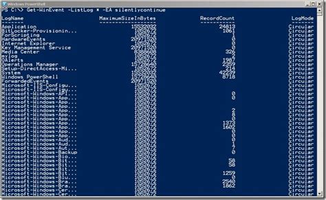 Use PowerShell To Query All Event Logs For Recent Events Scripting Blog Archived