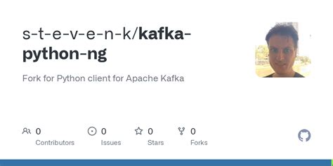 Github S T E V E N Kkafka Python Ng Fork For Python Client For
