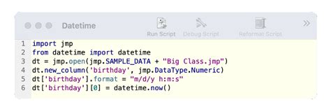 Going Further With Python In Jmp 19 Jmp User Community