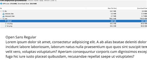 `expo Fonts` `usefonts` Does Not Function With Ttf Files Bundled Into Apks When Run On Older