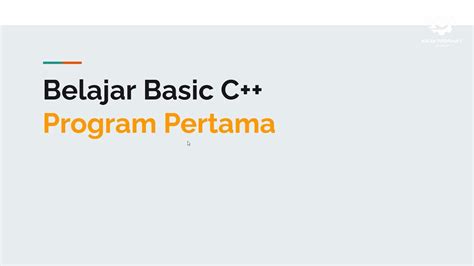 Tutorial Belajar Basic C Program Pertama Menggunakan Gcc Dan Cmake Youtube