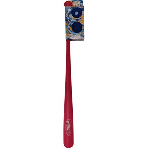 Blitzball Red Bat With 2 Blue Balls Baseball